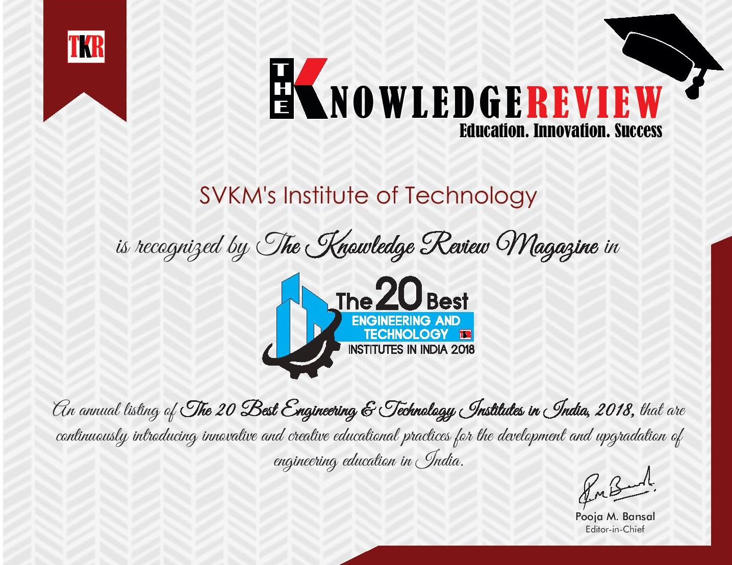 library - SVKM's-IOT, Dhule
