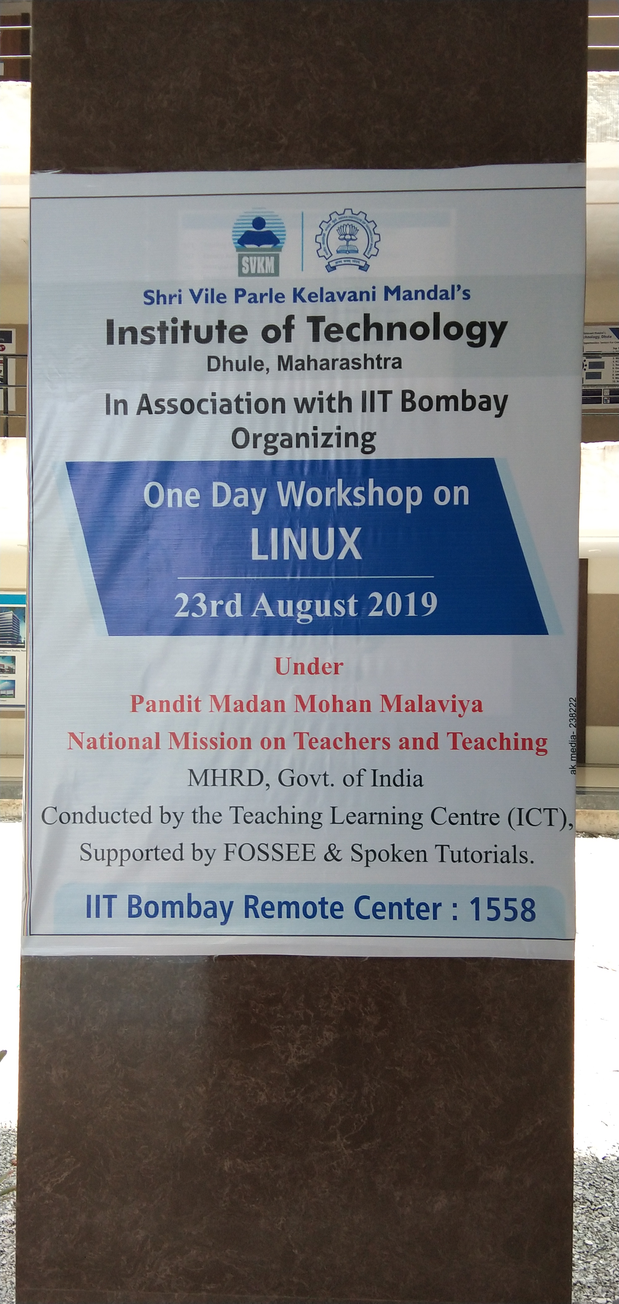 One day workshop conducted on "Linux" under Pandit Madan Mohan Malaviya ...