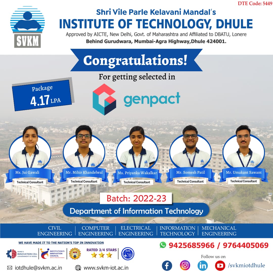 Home - SVKM's-IOT, Dhule