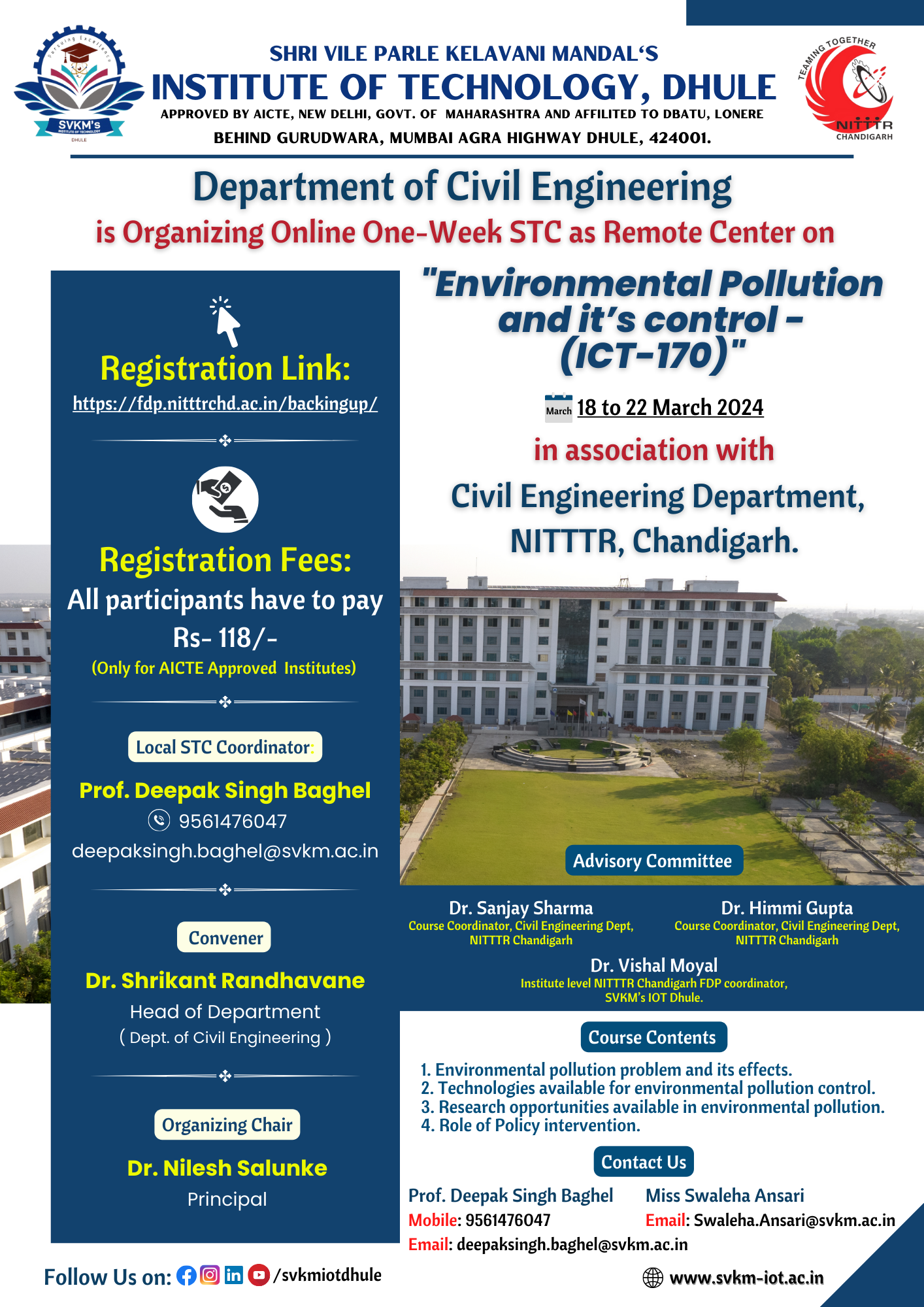 Department Activity - SVKM's-IOT, Dhule